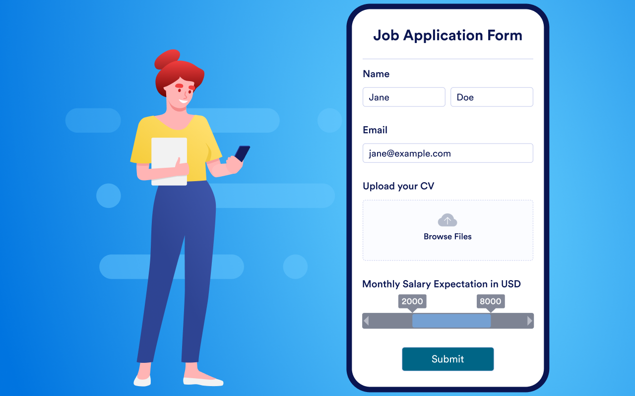 Range Slider - Form Widgets | Jotform