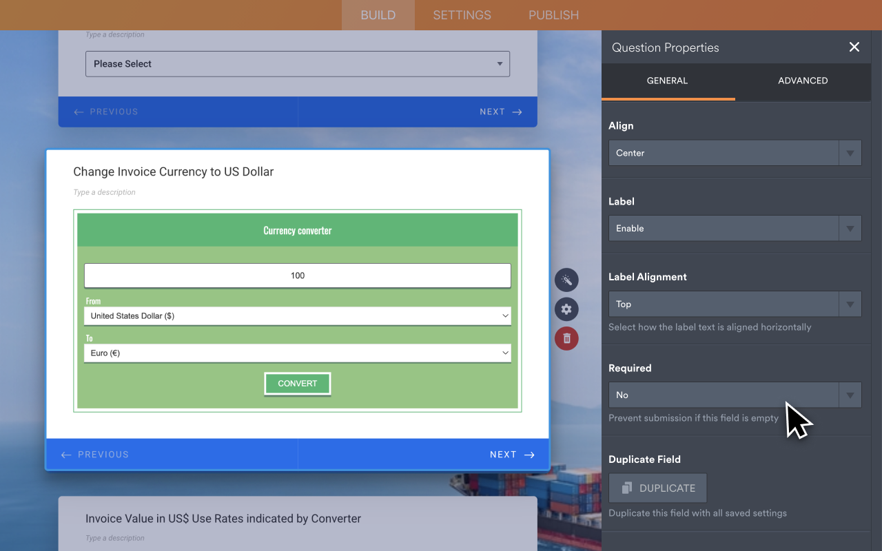 Currency Converter - Form Widgets | Jotform