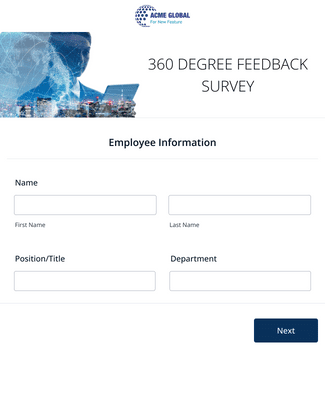 360 Degree Feedback Survey Form Template | Jotform