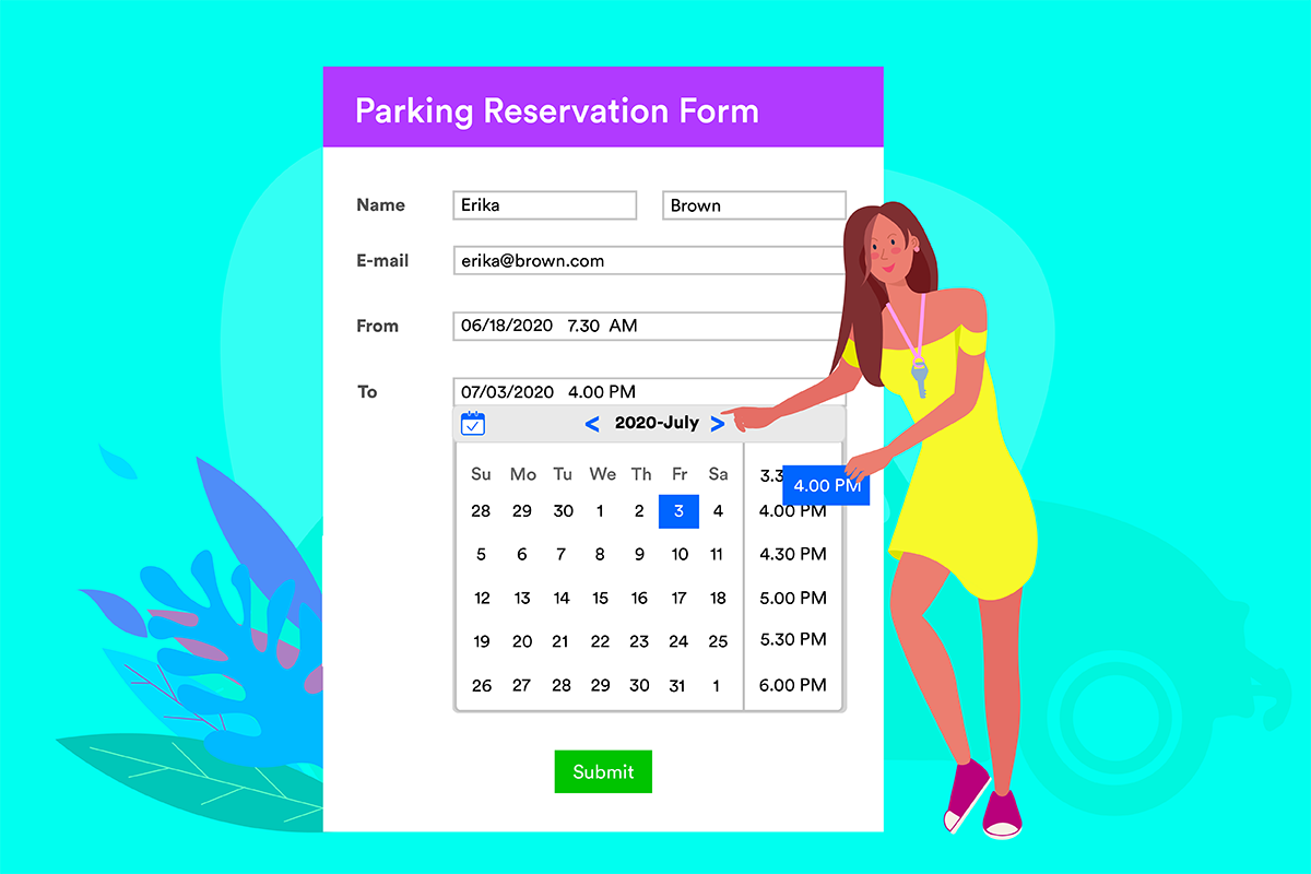 DateTime Single Form Widgets Jotform