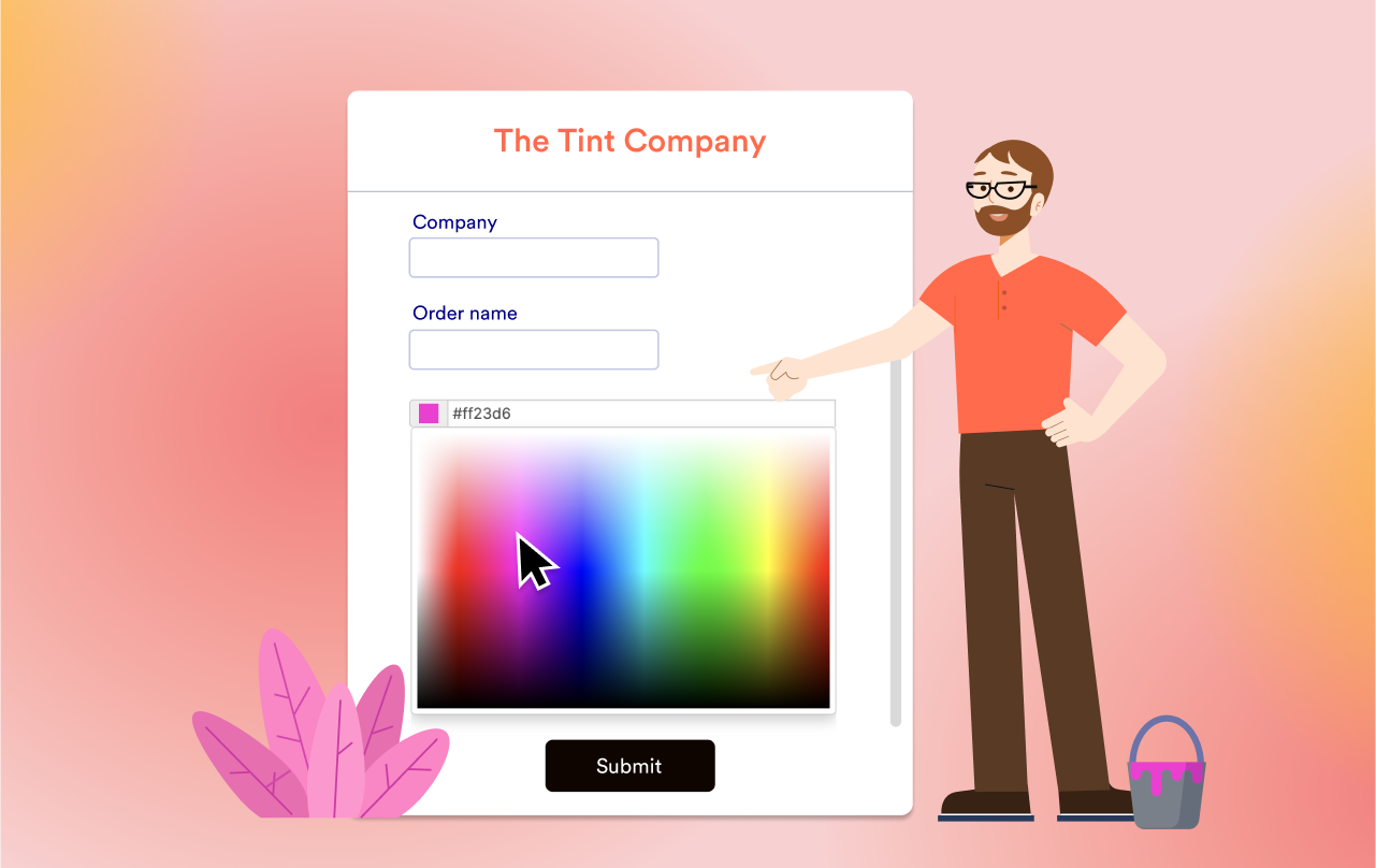 Advanced Color Picker - Form Widgets | Jotform
