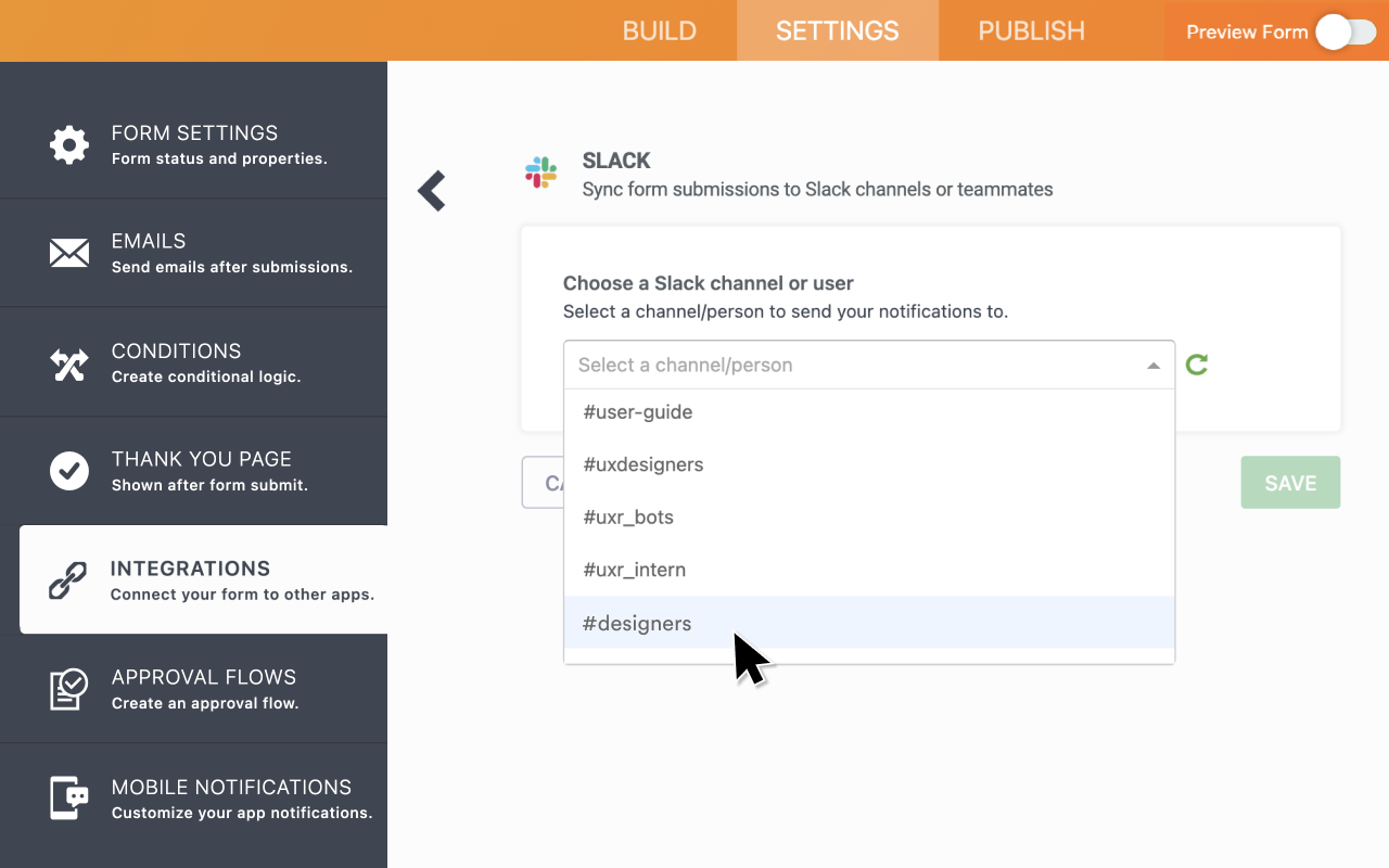 Slack - Communication | Jotform