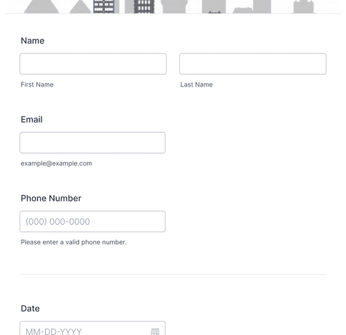 Address Information Request Form Template | Jotform