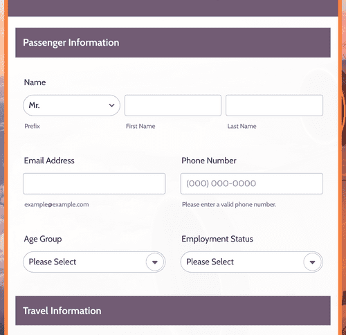 Airline Survey Form Template | Jotform
