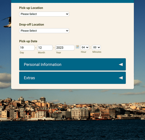 Airport Shuttle Service Reservation Form Template | Jotform