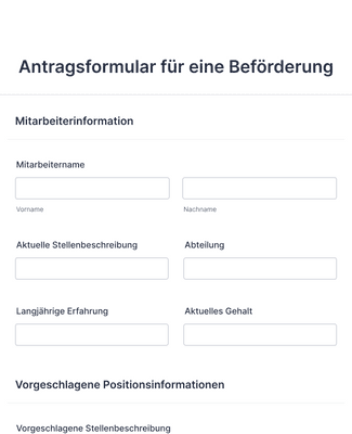 Formular für neue Mitarbeiter Formularvorlage | Jotform