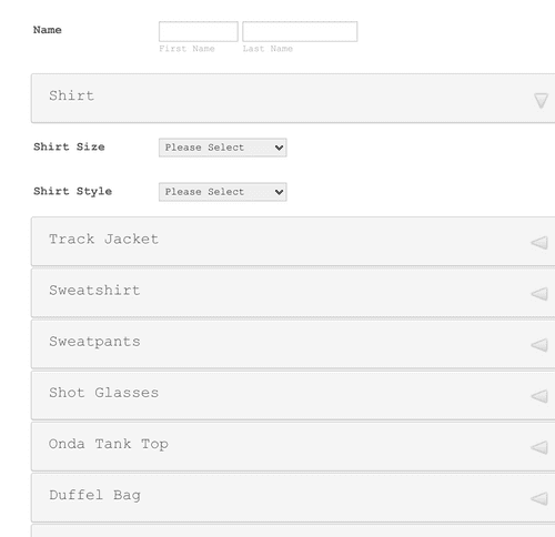 Apparel Purchase Order Form Template | Jotform