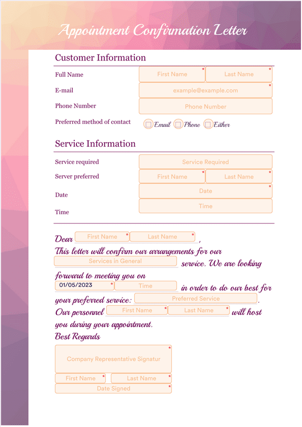 Text Message Appointment Confirmation Template Prntbl Text Message Appointment Confirmation Template Prntbl