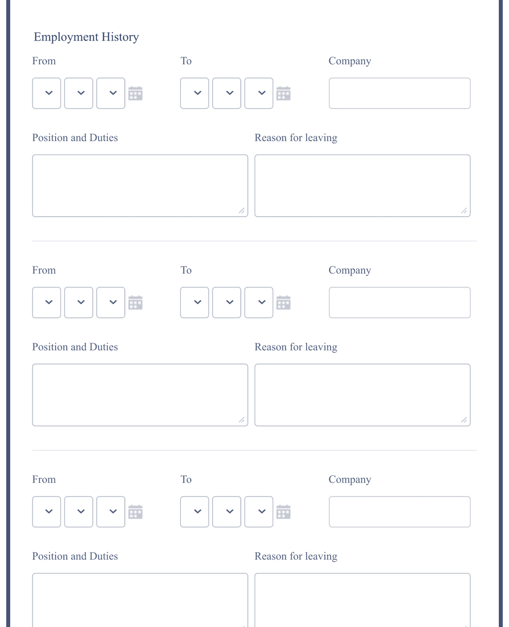 Apprenticeships Application Form Template Jotform