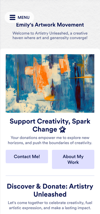Artist Tip App Template | Jotform