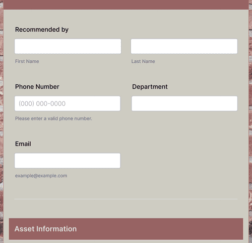 Asset Disposal Form Template | Jotform