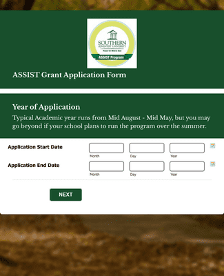 Student Assistant Application Form Template | Jotform