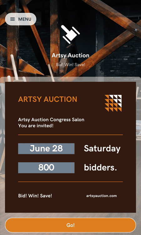 Auction App Template | Jotform