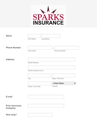 Auto Quote Form Template | Jotform