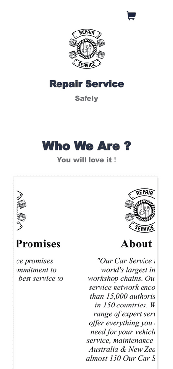 Auto Repair Shop App Template | Jotform