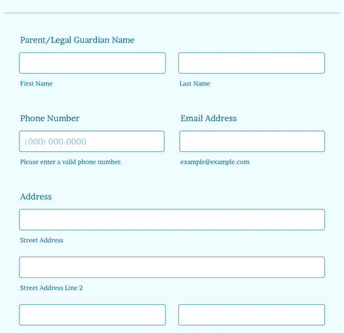 Babysitting Release Form Template | Jotform