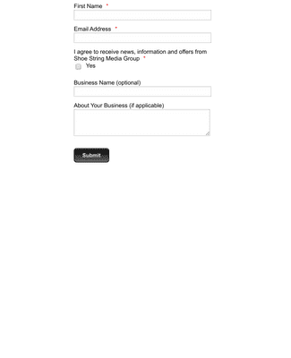 Basic Subscribe Form Template | Jotform