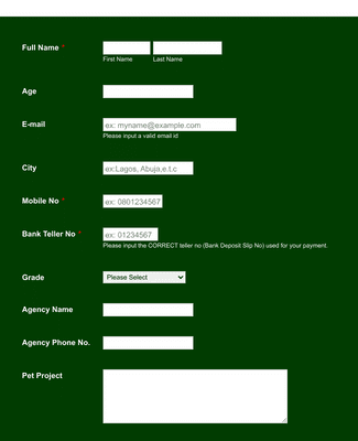 Beauty Pageant Registration Form Template | Jotform