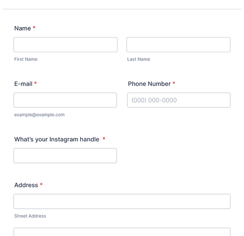 Beauty Salon Job Application Form Template | Jotform