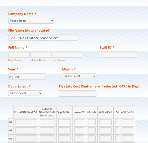 Claims Form Template | Jotform