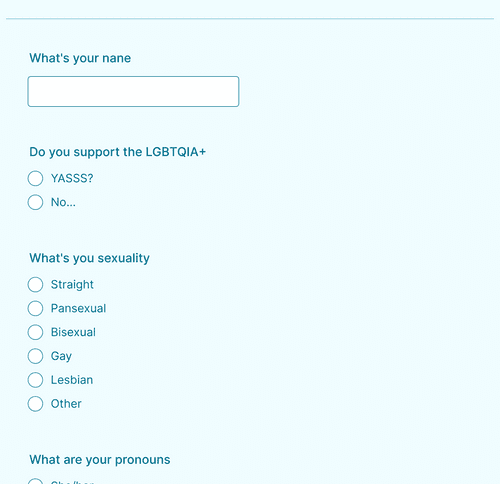 BESTIE!!! Form Template | Jotform