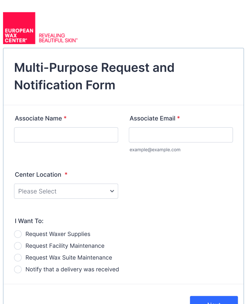 Multi-Purpose Request and Notification Form Template | Jotform
