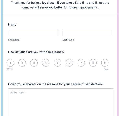 Beta Product Feedback Form Template | Jotform
