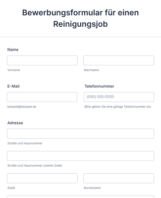 Formular für Interviewnotizen Formularvorlage | Jotform