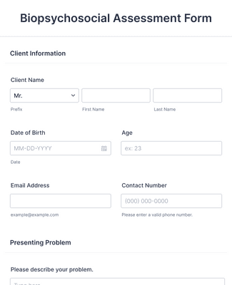 Social Work Referral Form Template | Jotform