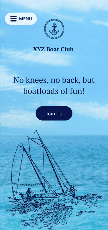 Boat Club App Template | Jotform