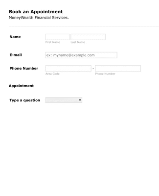 Book An Appointment Form Template | Jotform