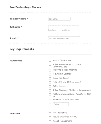 Technology Survey Form Template | Jotform