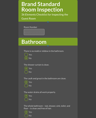 Swimming Pool Inspection Form Template | JotForm