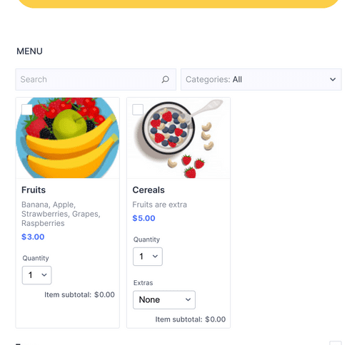 Breakfast Order Form Template | Jotform