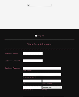 Business Customer Registration Form Template | Jotform