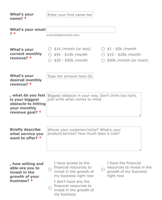 Business Partnership Application Form Template | Jotform
