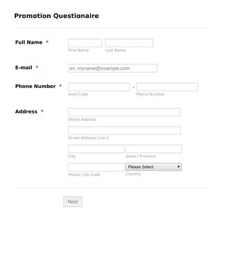 moderator Form Template | Jotform