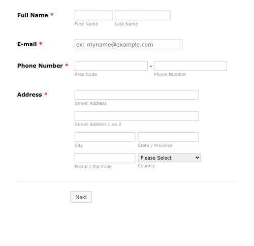 Business Promotion Form Template | Jotform