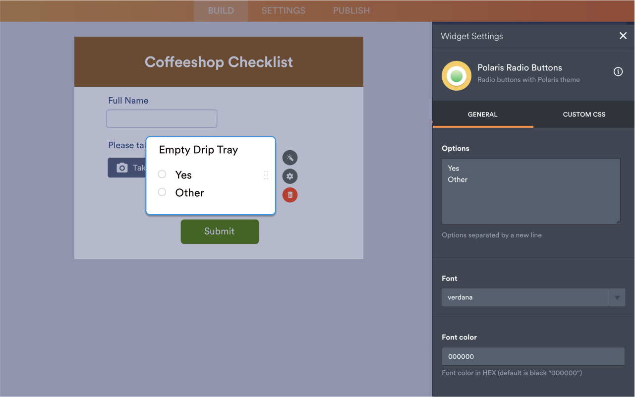 Polaris Radio Buttons - Form Widgets | Jotform Polaris Radio Buttons - Form Widgets | Jotform