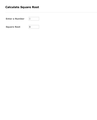 Calculate Square Root Form Template | Jotform