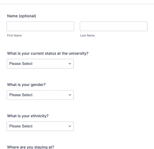 Campus Climate Survey Form Template | Jotform