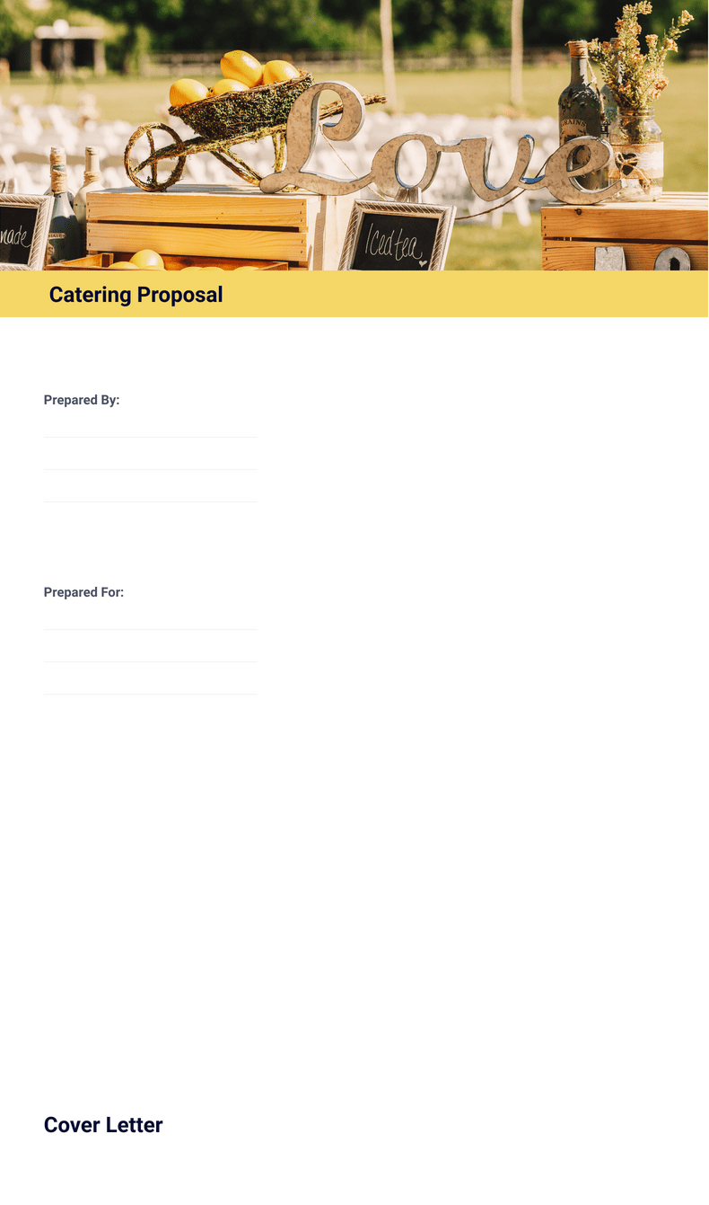 Catering Agreement Template