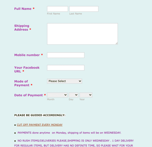 Payment Details Form Template | Jotform