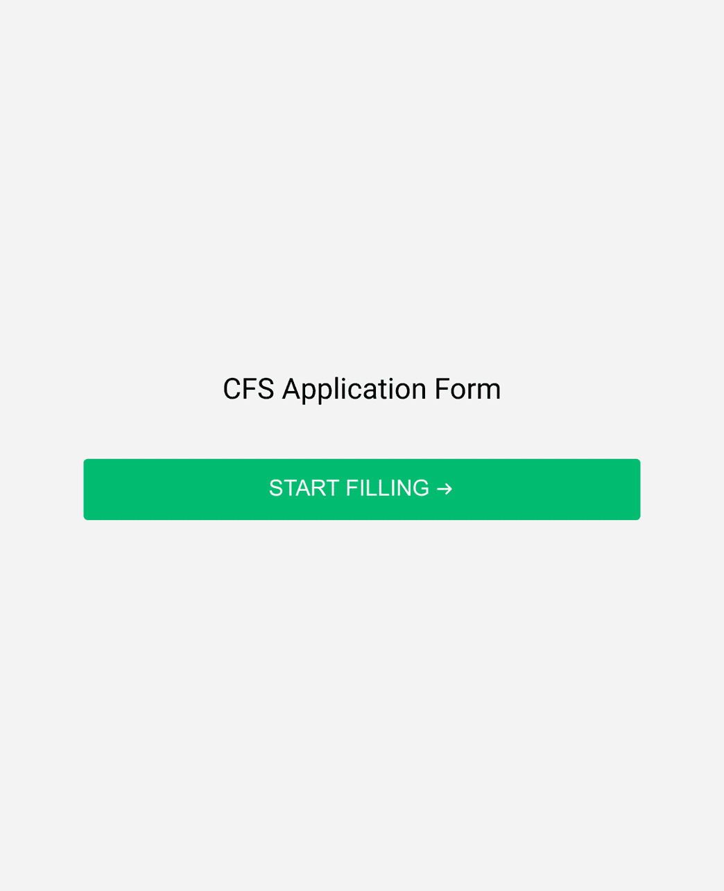 CFS Application Form Template | Jotform