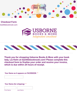 Checkout Form Template | JotForm
