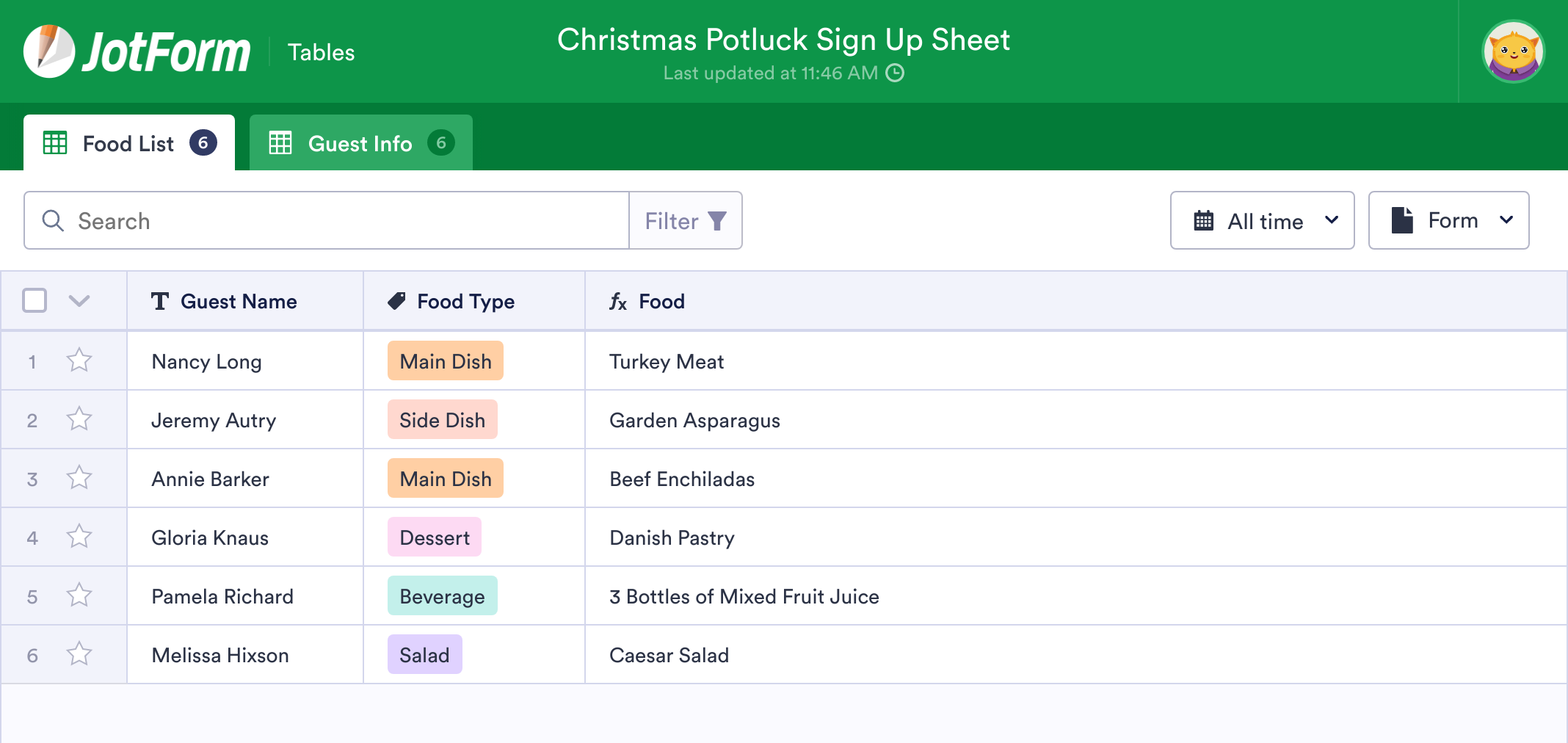 23 Halloween Potluck Sign Up Sheet Template Free Popular Templates Design