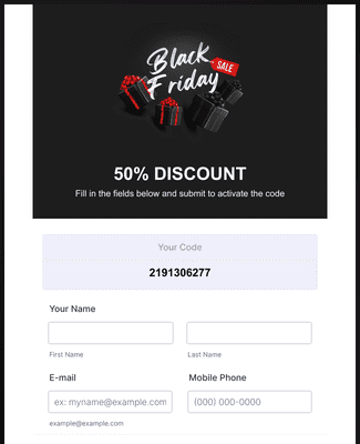 Claiming Coupon Form Template | Jotform