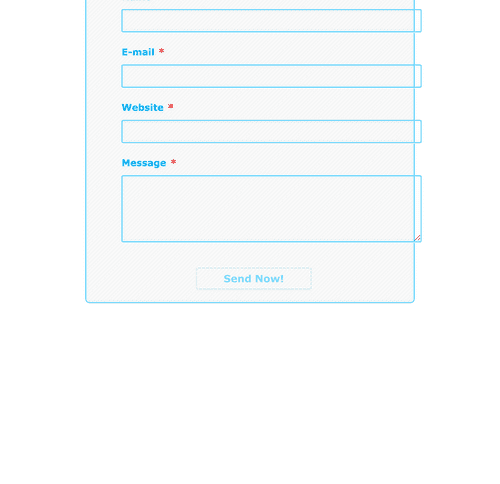 Contact Form - Light Blue Form Template | Jotform