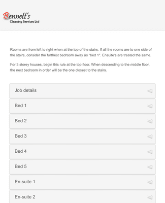 Cleaning Inspection Form Template | Jotform
