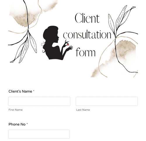 Client Consultation Form for Nail Tech Form Template | Jotform